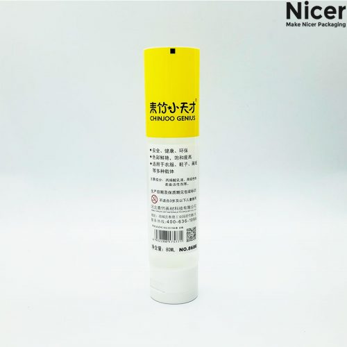 Customized 80ml 5 layers full silk screen print design transparent ...